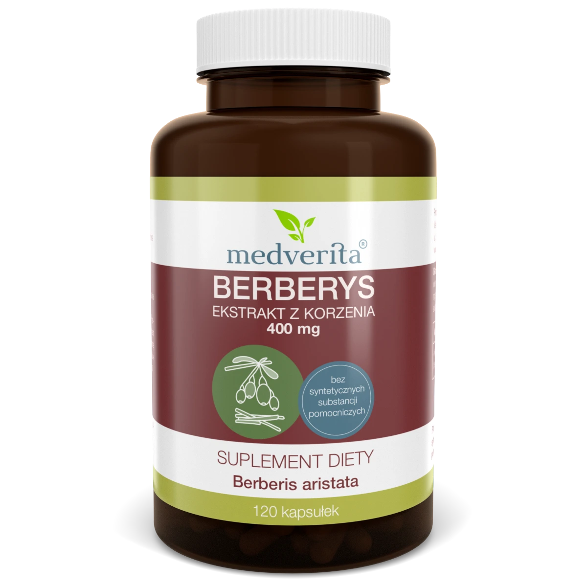 Medverita Berberine Berberis aristata extract 5:1 400 mg - Sports and ...